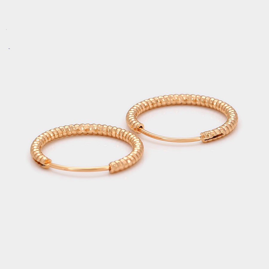 Aretes Argolla Dorita - Joyas Kapile Import